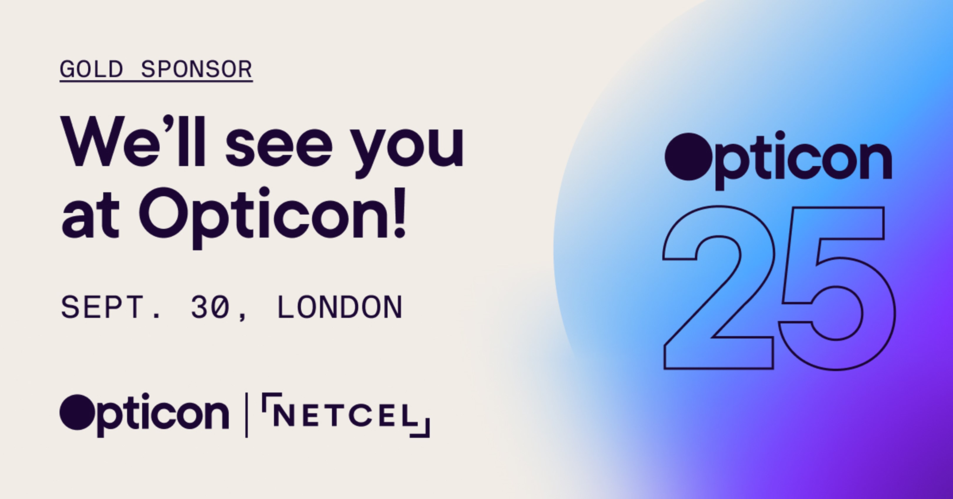 Opticon Gold Sponsors - 2025