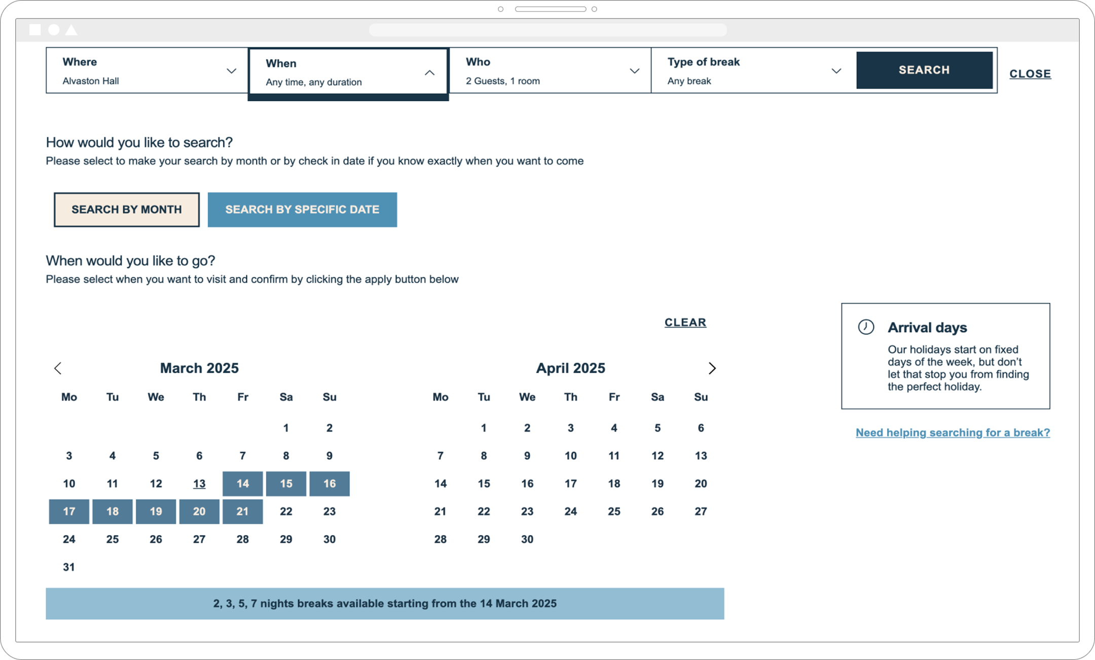 Warner Leisure Template